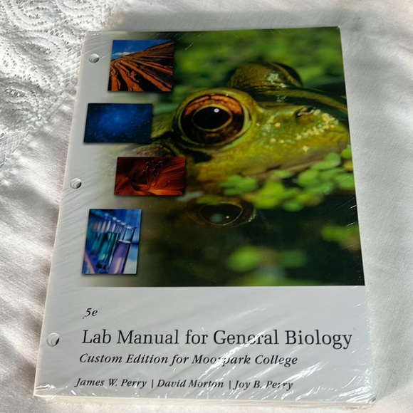 Other | Lab Manual For General Biology Moorpark College By J Perry D ...